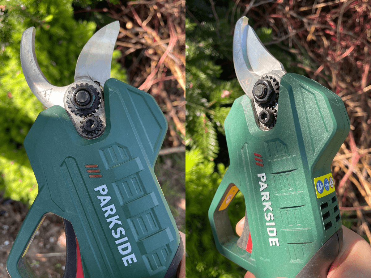 Parkside akkus metszőolló PAAS 20 - Balkonkertesz.hu